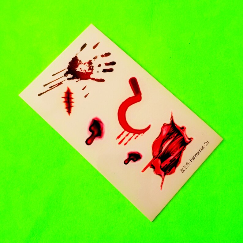 Gore and Horror Sutures Stitches Anatomical Amazements Bullet - Etsy