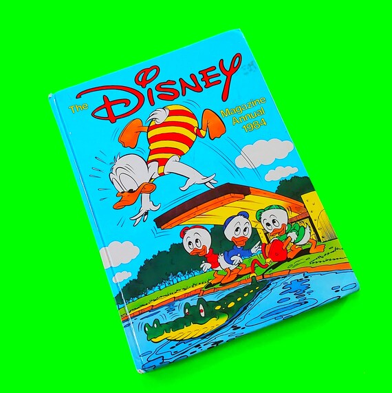 Disney Magazine Annual 1984 RARE Misprint UK Edition Hardcover - Etsy