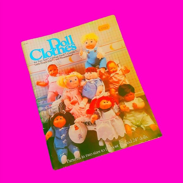 Cabbage Patch Pattern Book - Etsy