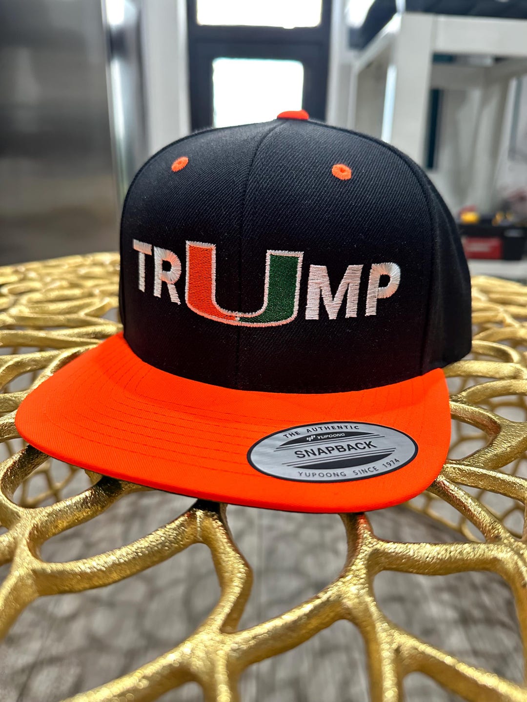 Trump U Miami Hats Custom Trump Hats Trump Hats Embroidered - Etsy