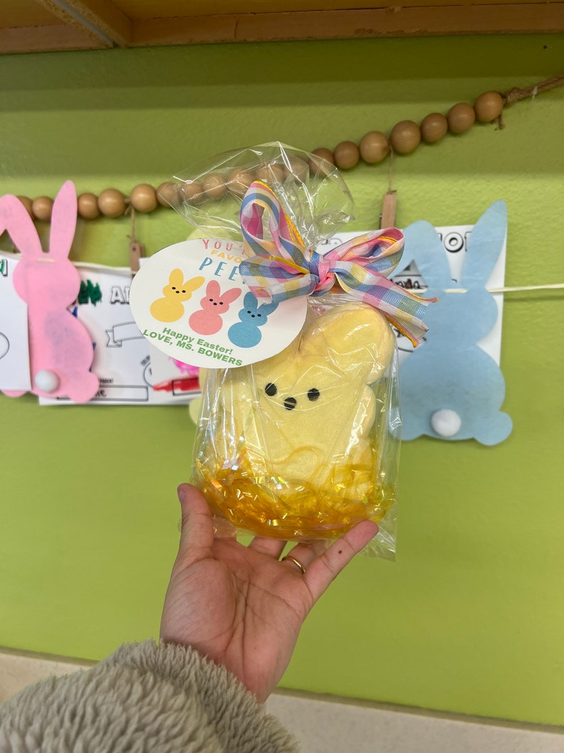 Peep Gift Tags *printable* - Etsy