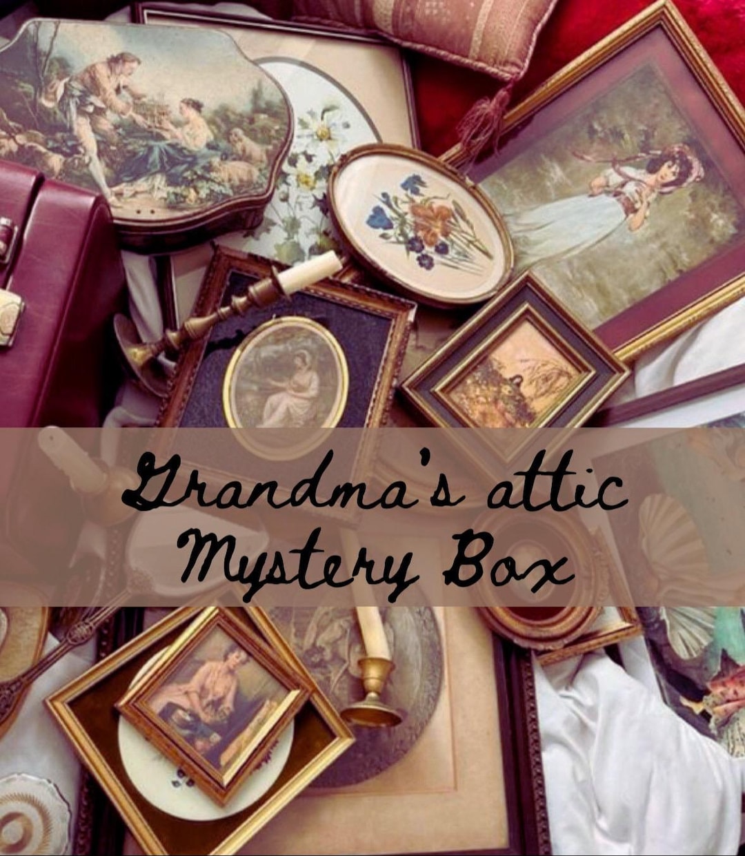 Vintage Box • Authentic Antique Decor • Cottagecore Gift Set - Etsy
