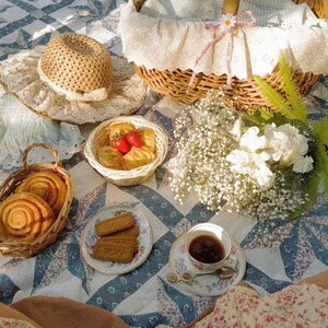 Tea for Two Cottagecore Box • Vintage Teapot & Mismatched Teacups ...