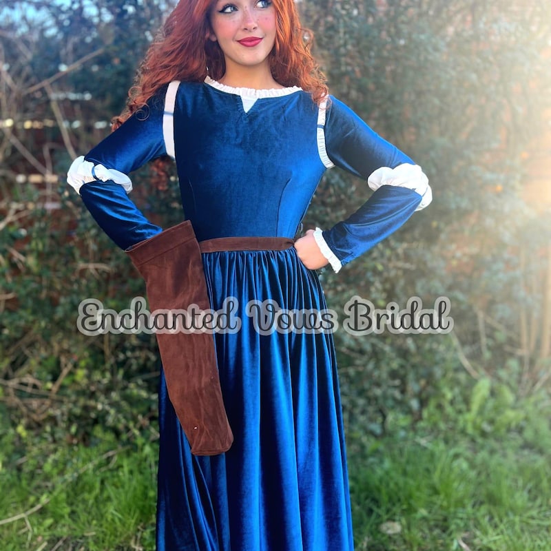 Merida Brave Costume - Etsy