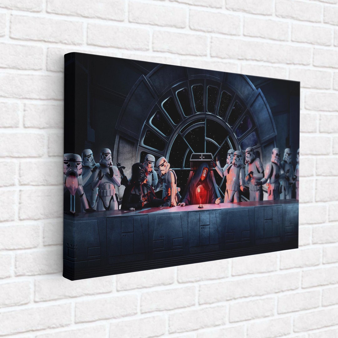 Star Wars the Last Supper Canvas Painting, Star Wars the Last Supper ...