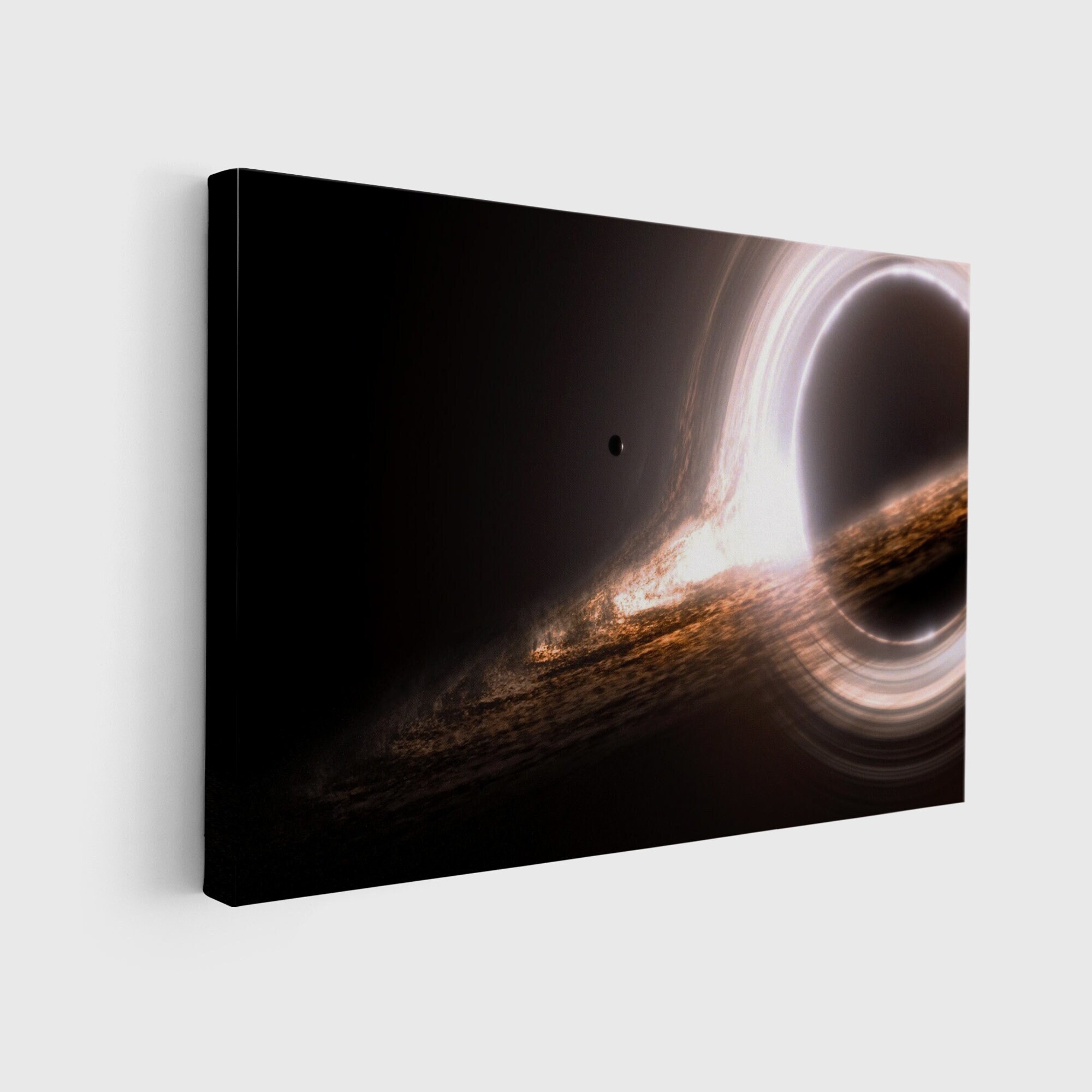 Black Hole Canvas, Space Poster, Space Telescope Images, Black Hole ...
