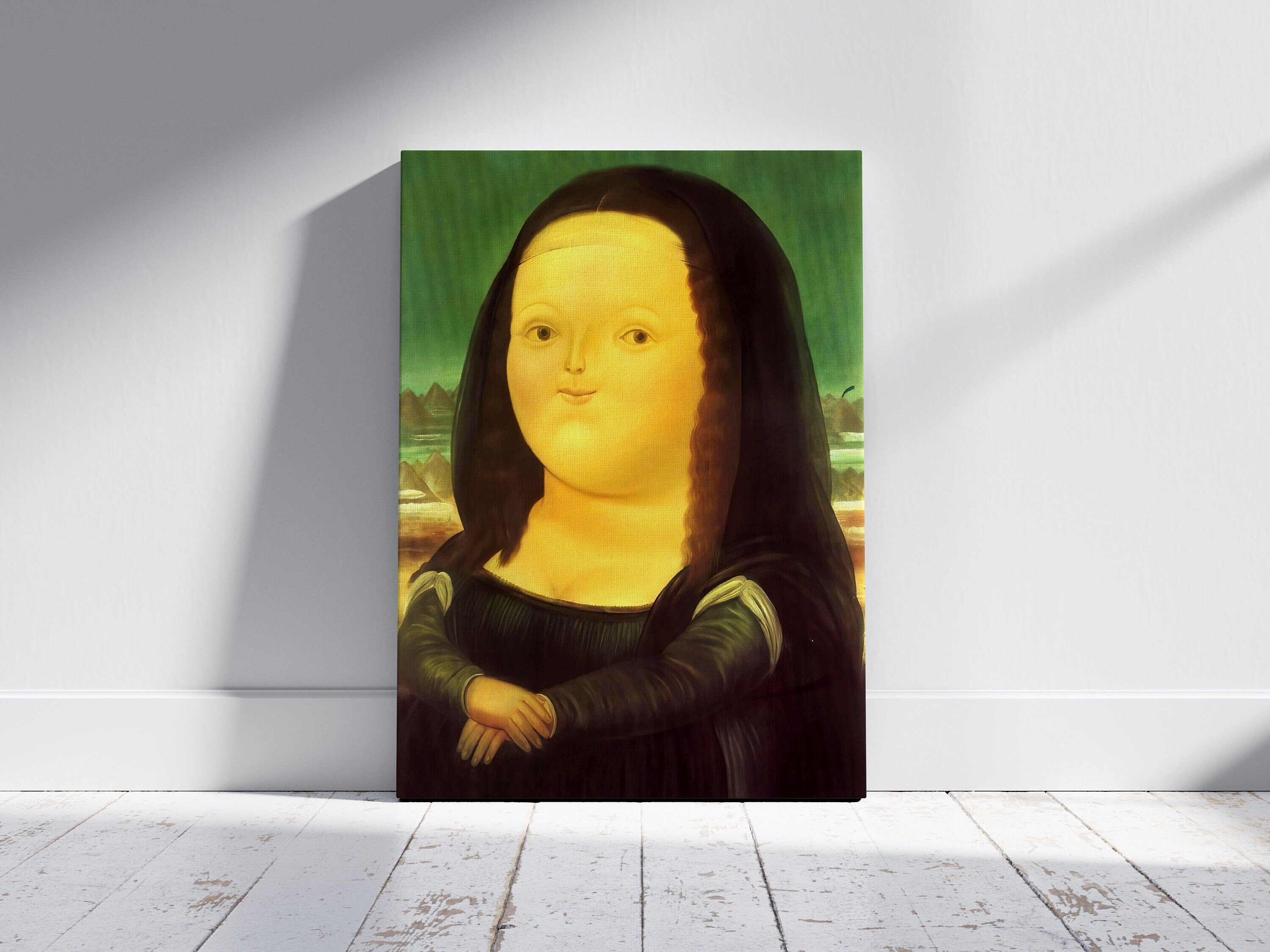Mona Lisa Wall Art, Mona Lisa Canvas Print, Mona Lisa by Fernando ...
