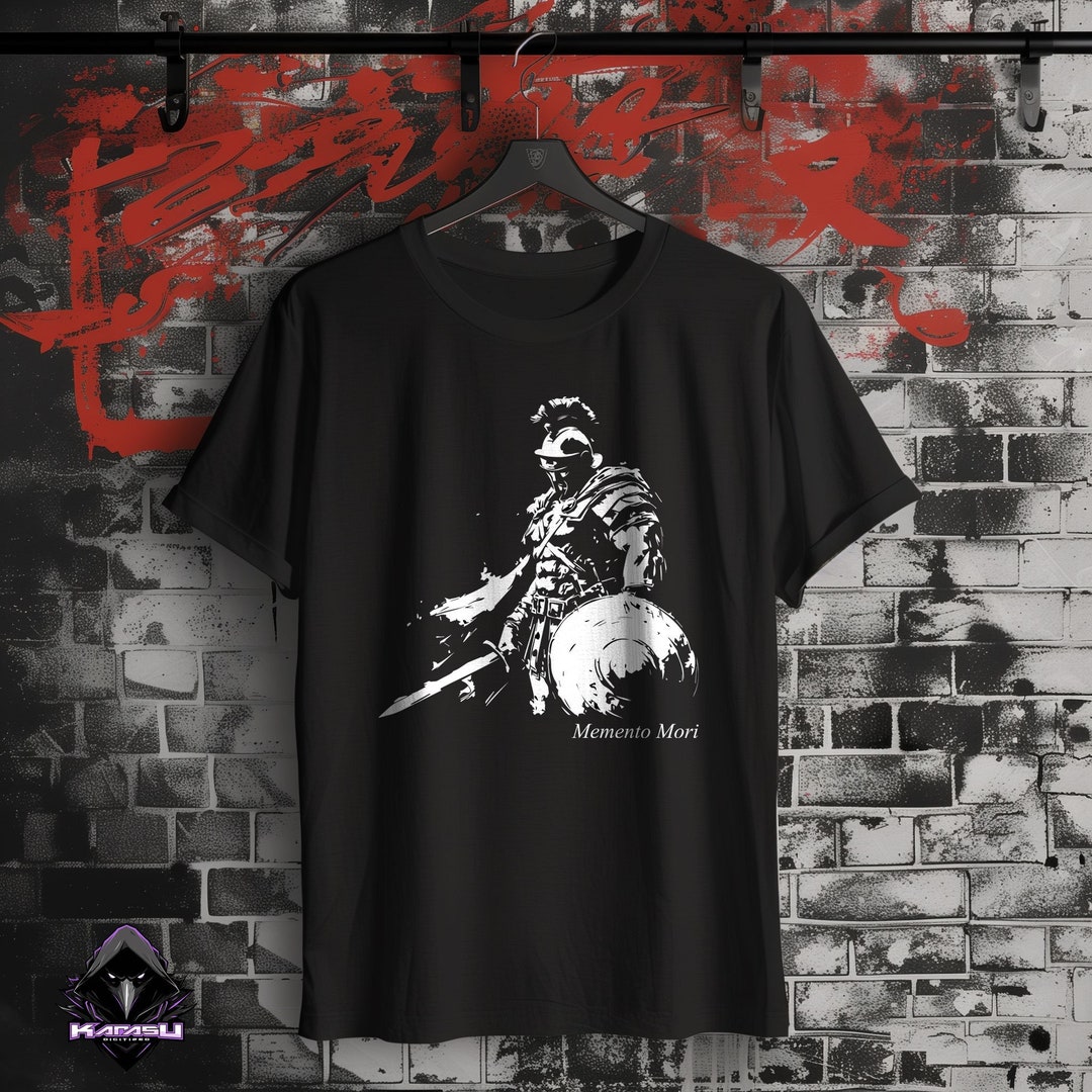Roman T-shirt, Roman Memento Mori, Roman Soldier Shirt, War T-shirt ...