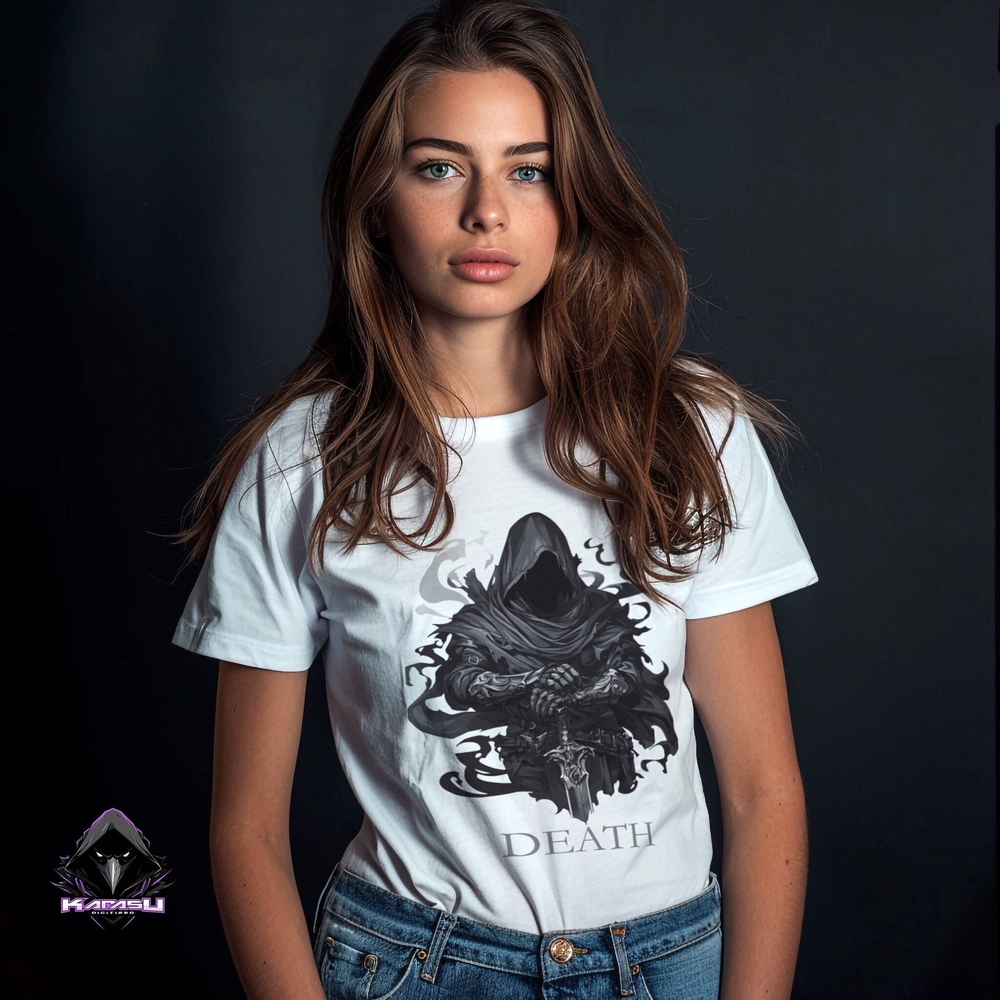 Assassin T-shirt, Gaming Shirt, Death T-shirt, Dark Fantasy, Medieval ...