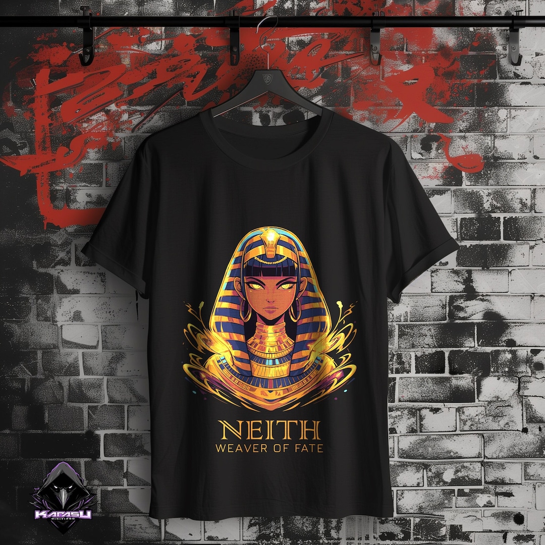 Neith T-shirt, Egyptian God T-shirt, Goddess T-shirt, Mythology T-shirt ...