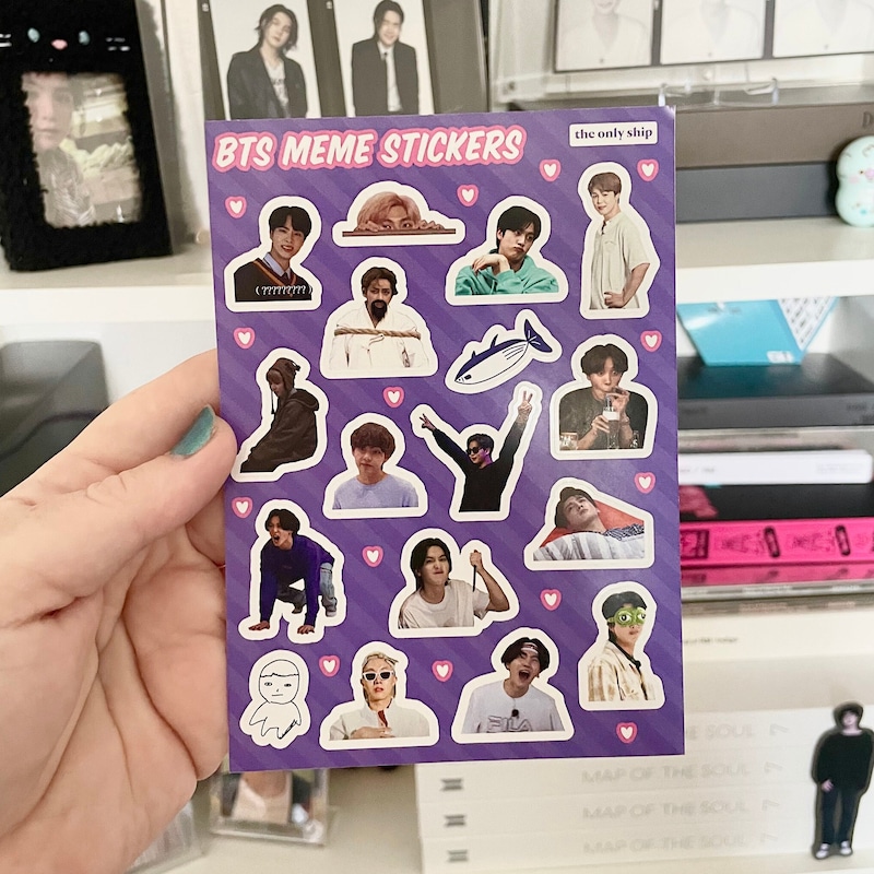 Bts Memes Sticker - Etsy