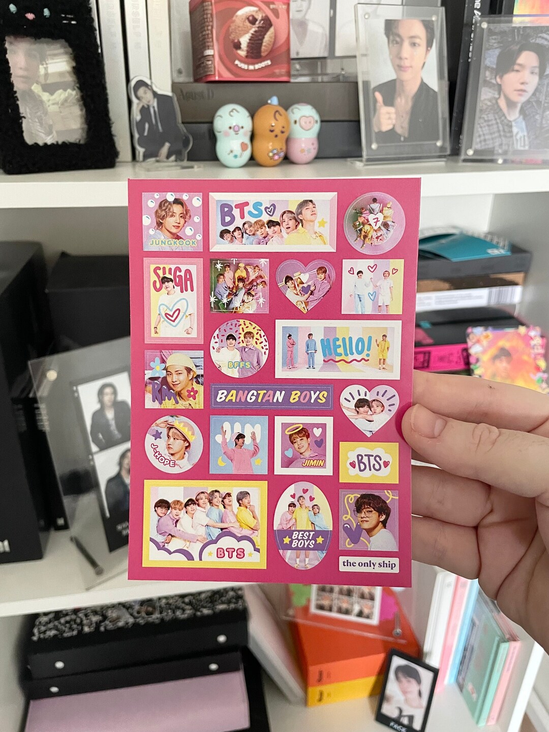 BTS TEEN MAG Sticker Sheet - Etsy