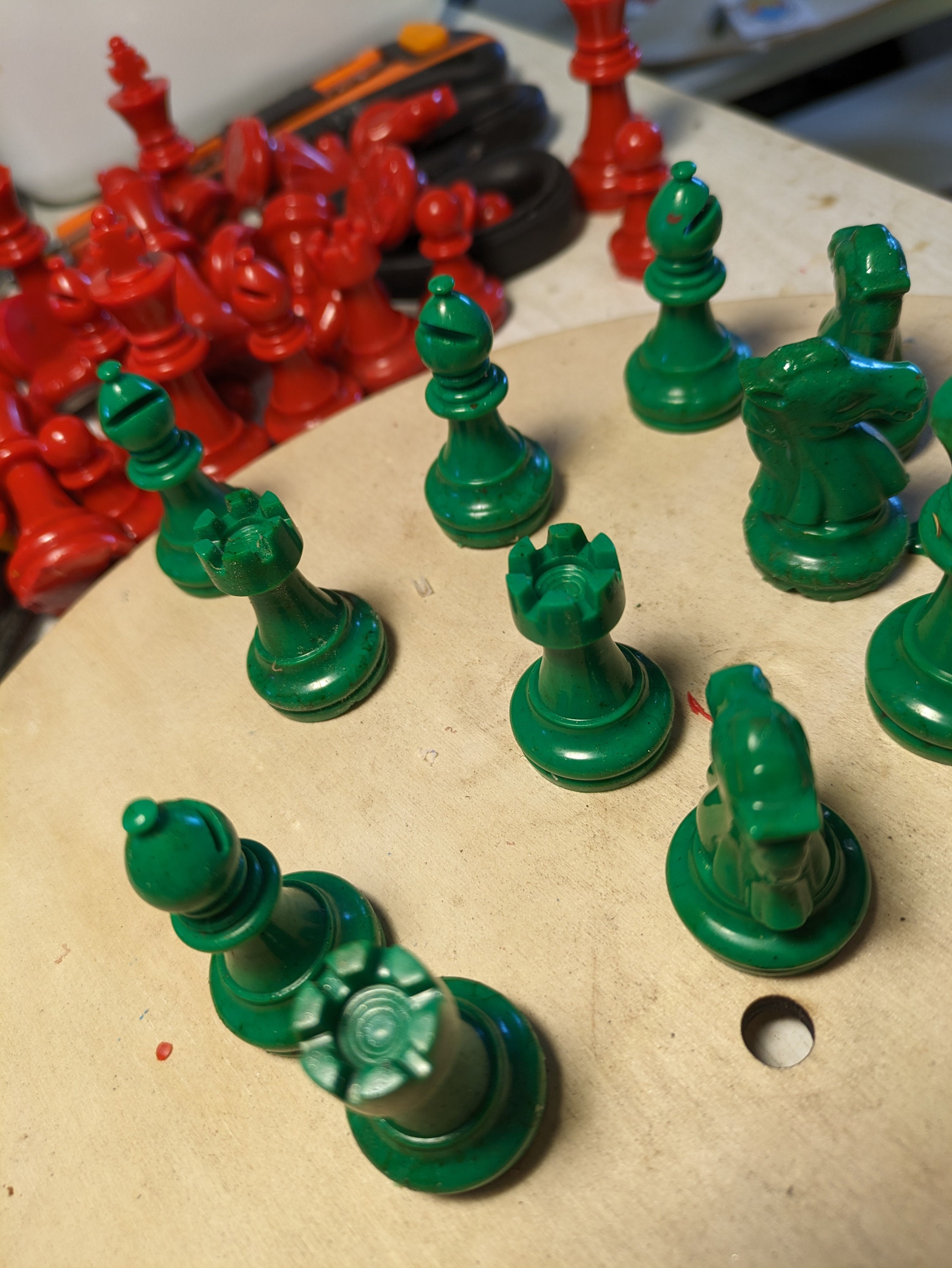 Chess Pieces Made From Recycled Plastic - Etsy