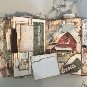 Handmade Old Barn/farm Journal/memory Book - Etsy