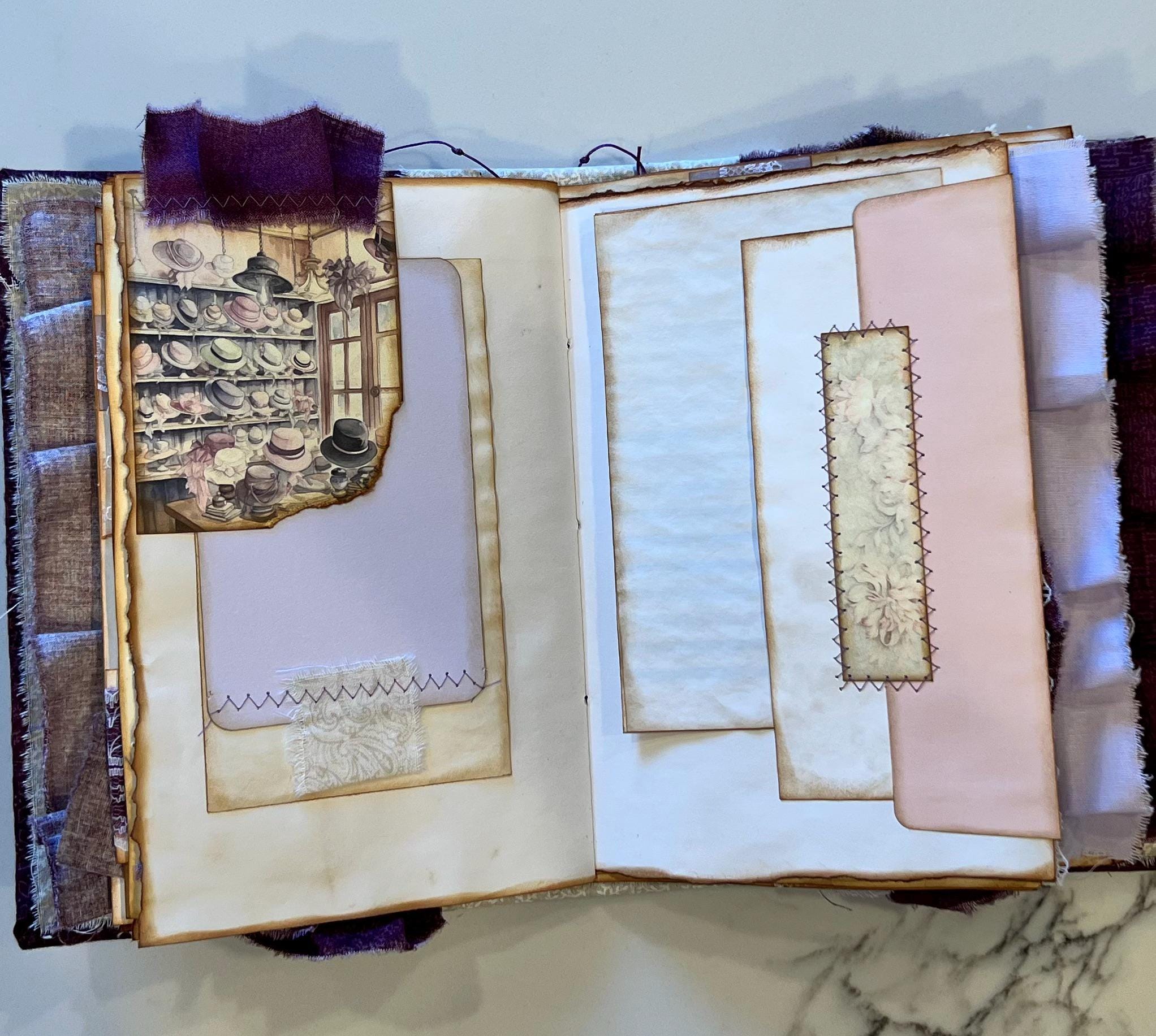 Purple Victorian Journal - Etsy