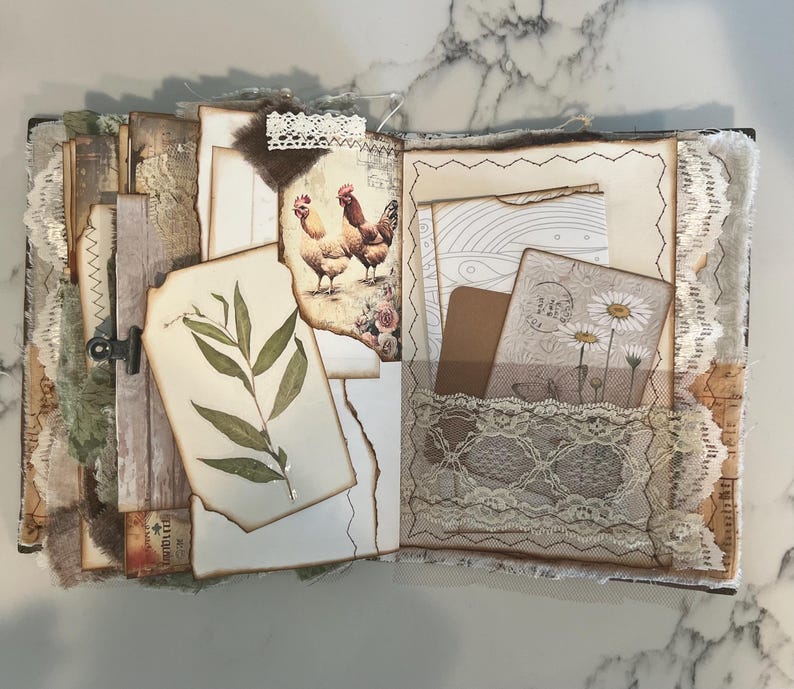 Handmade Old Barn/farm Journal/memory Book - Etsy