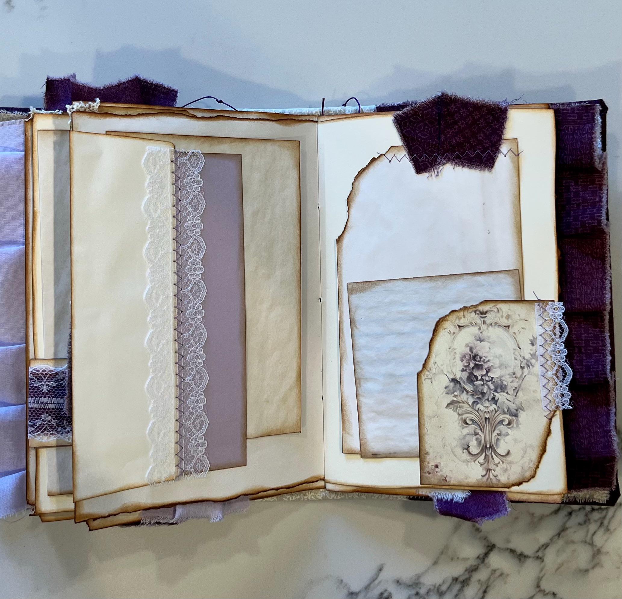 Purple Victorian Journal - Etsy