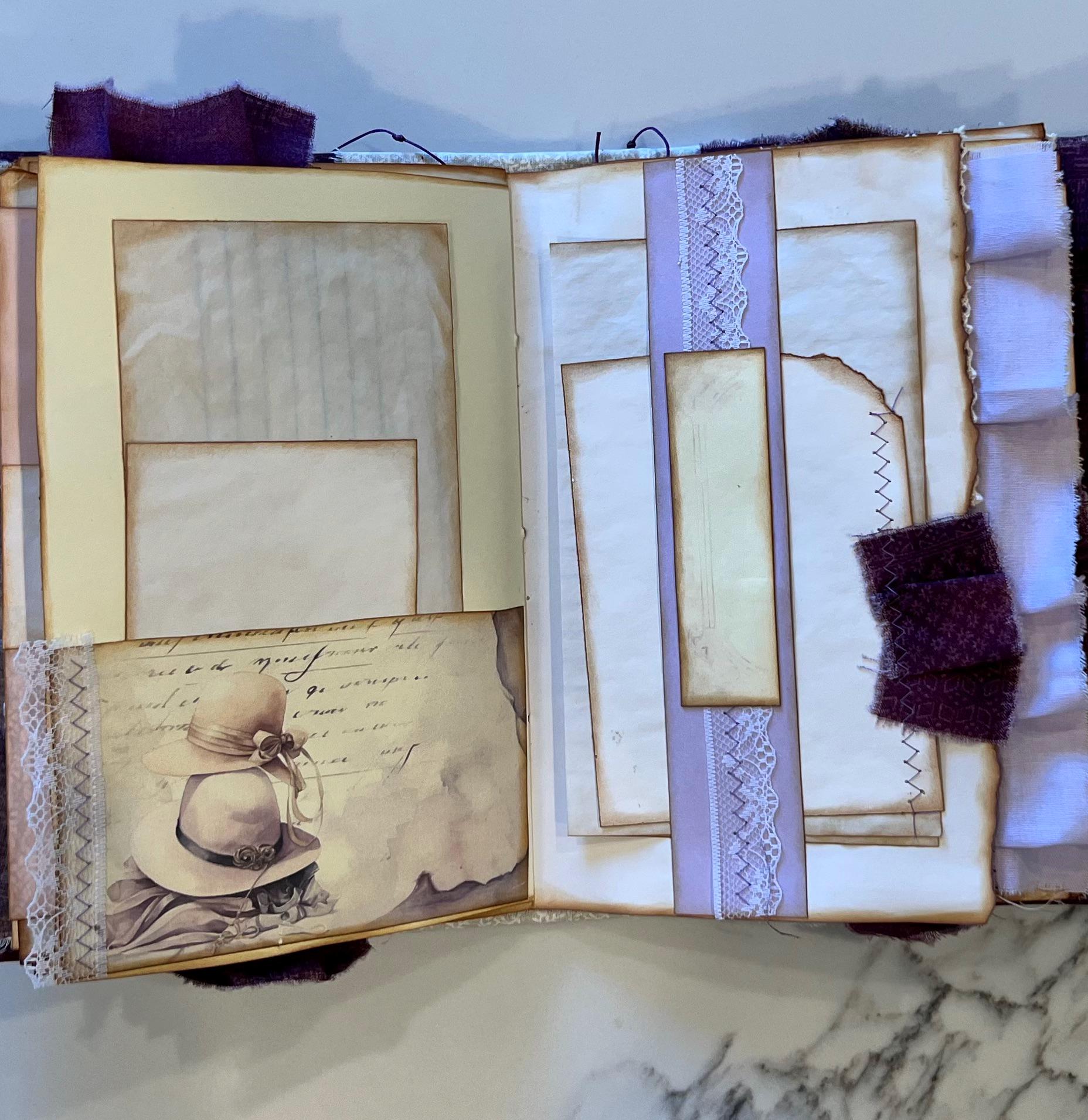Purple Victorian Journal - Etsy