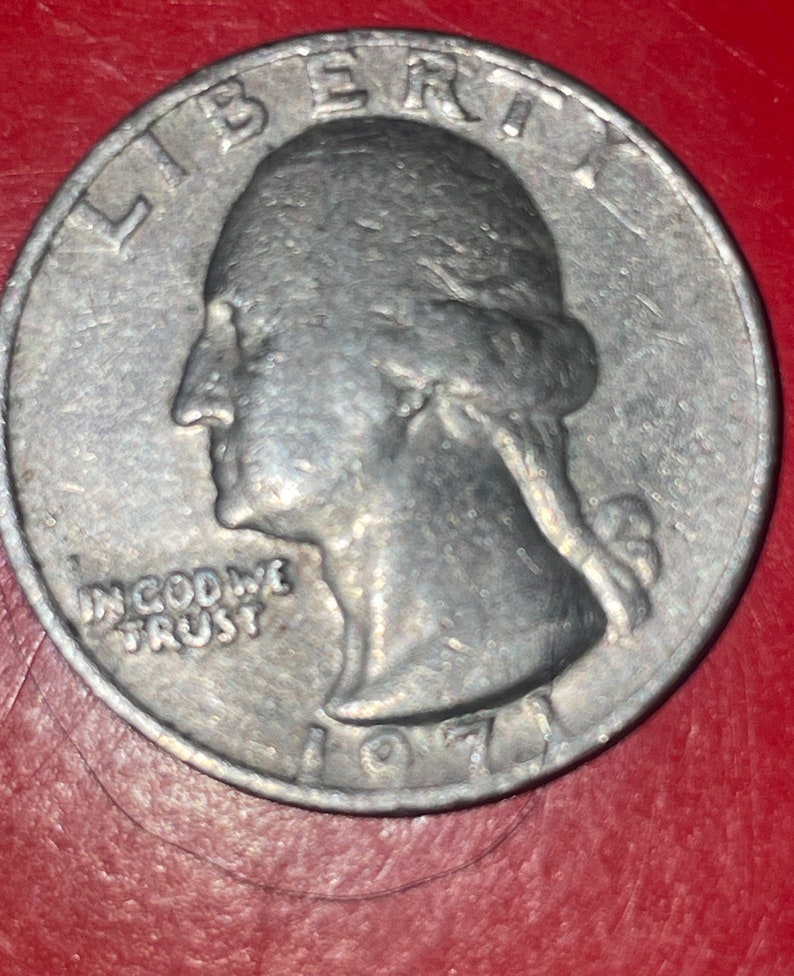 ERROR COIN 1971 US Quarter No Mint Mark With Rim Lining Error - Etsy