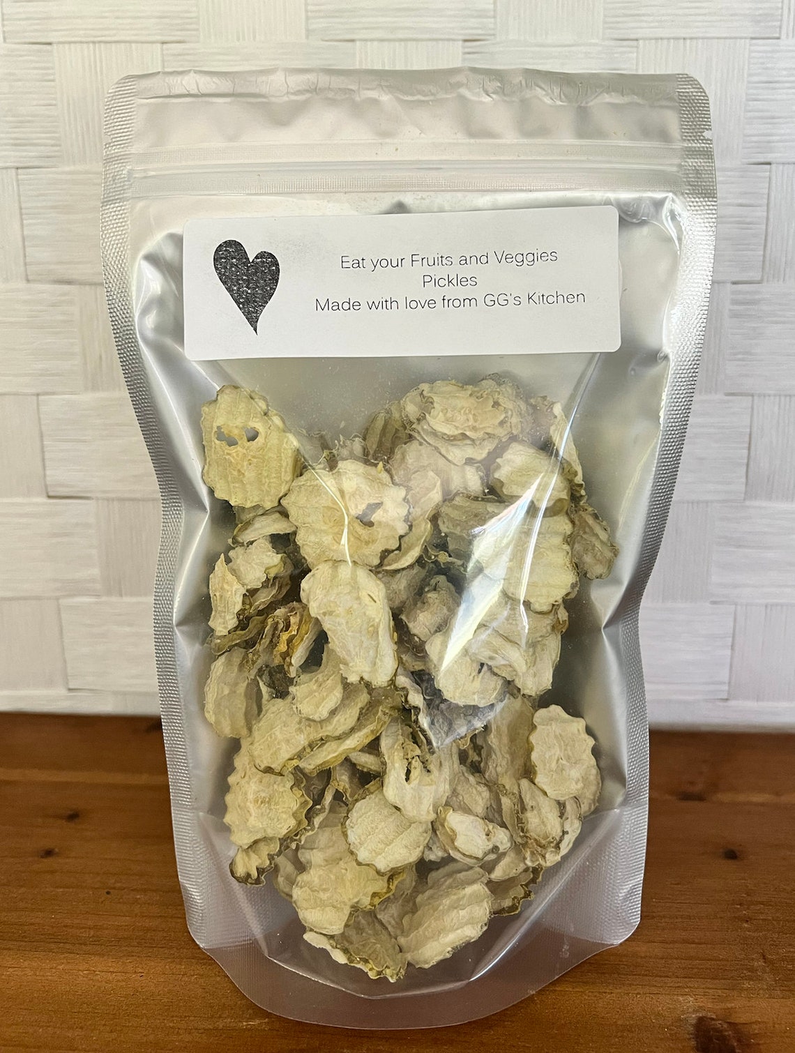 3 Oz Super Salty Freeze Dried Dill Pickle Chips - Etsy