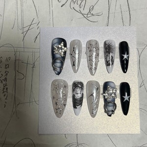 Choso Jjk Jujutsu Kaisen Anime Acubi Style Trendy Handmade Press on ...