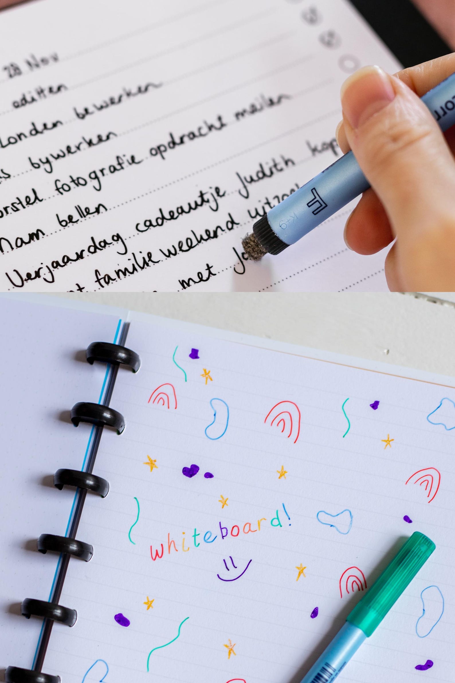 Reusable Planner, Dry Erase Planner, Undated Weekly Organiser, Reusable ...