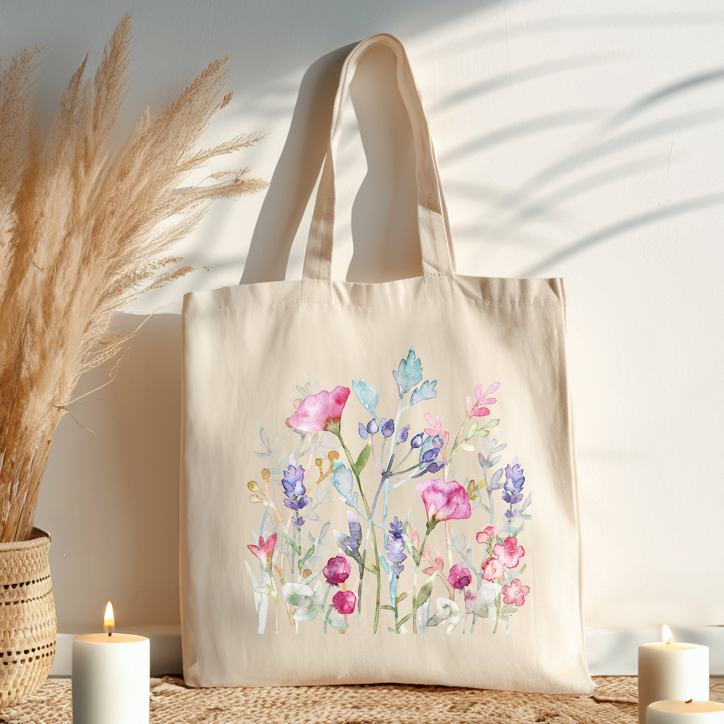 Personalized Canvas Tote Bag Best Friends Gift Custom Logo Tote Bag ...