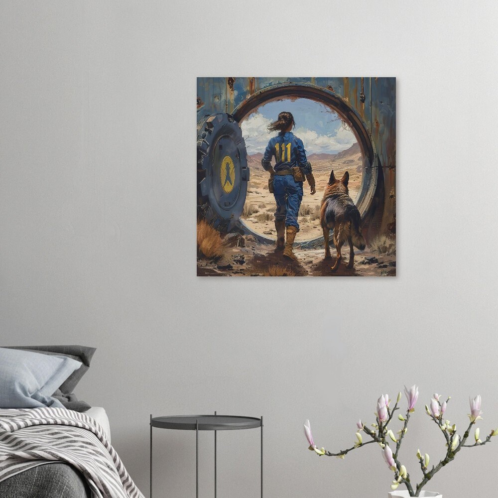 Fallout Poster, Power Armor, Fallout 4, Fallout Fan, Fallout Gift ...