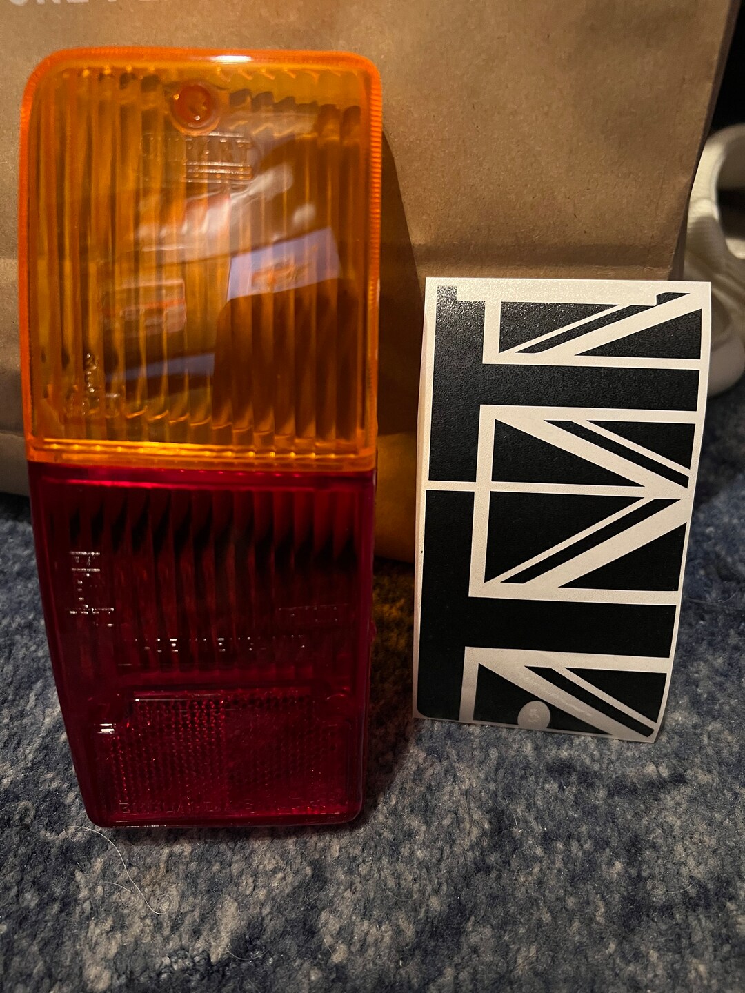 Classic Mini Mk2/3 Union Jack Rear Light Decals - Etsy