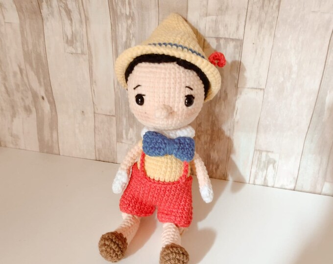 Crochet Pattern for Pinocchio - Etsy