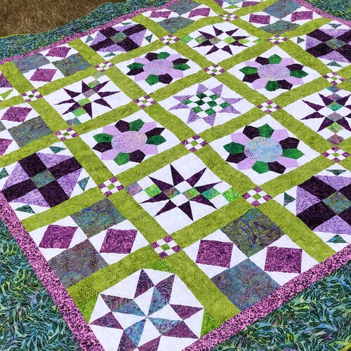 Offset PDF Quilt Pattern - Etsy