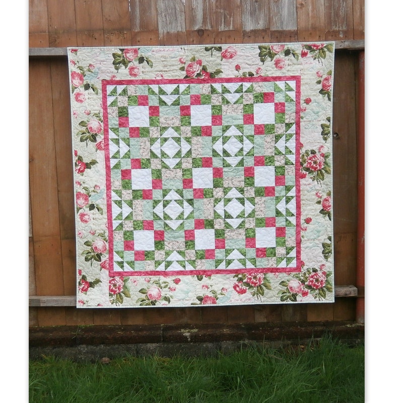 Romantic Quilt - Etsy