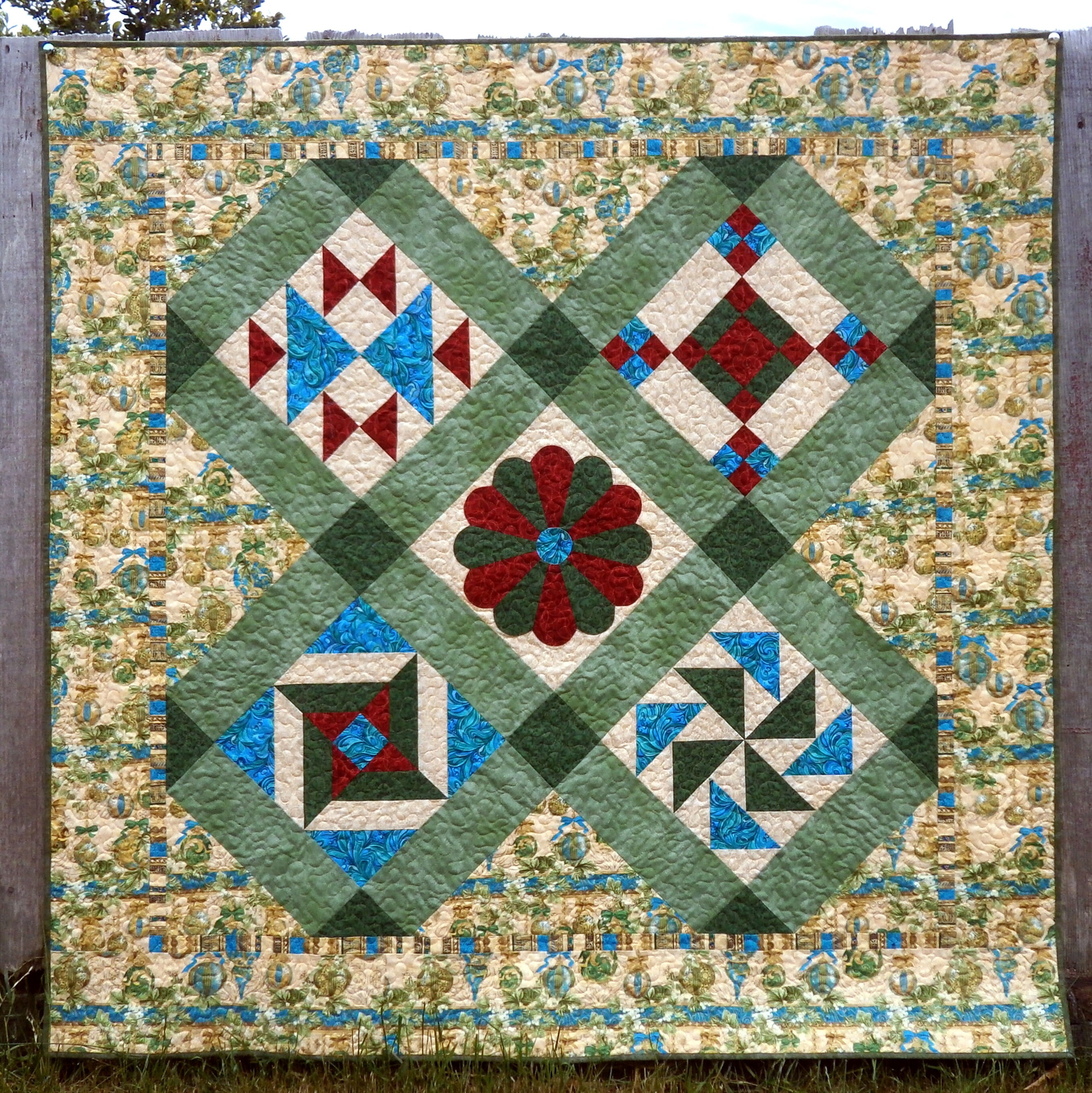 Classic Christmas Sampler PDF Quilt Pattern Beginner Friendly - Etsy