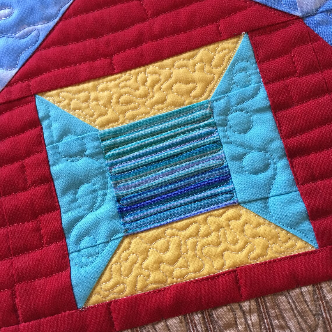 Barn Quilt Block PDF Pattern, Traditional Piecing With Templates, Spool ...