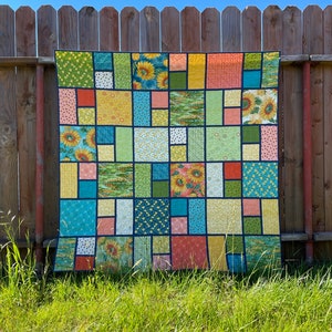 Fast Lane PDF Quilt Pattern for Quick and Easy Lap Quilt, Use Layer ...