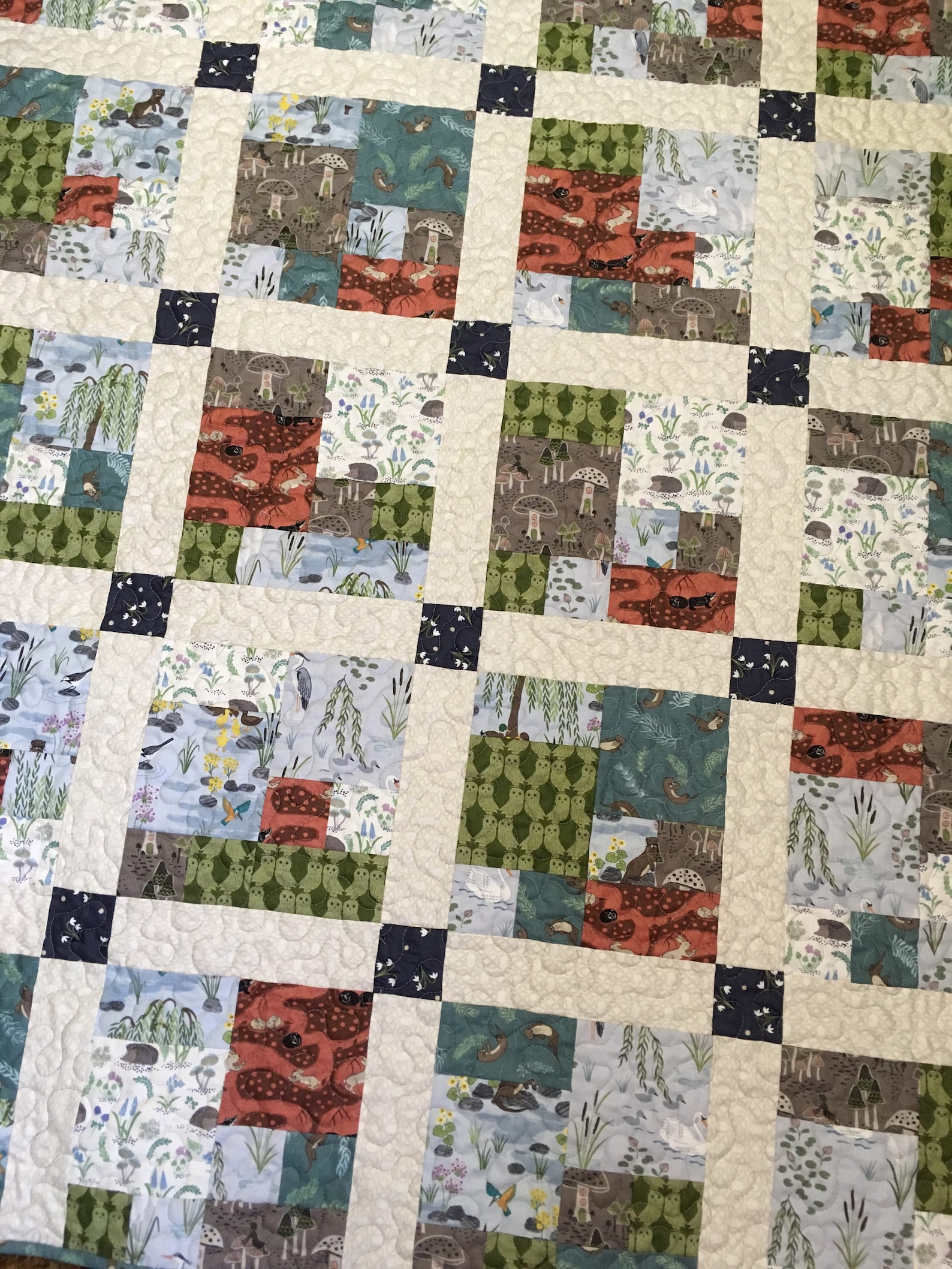 Cityscape Modern Quilt Pattern, PDF File Instant Download, Easy ...