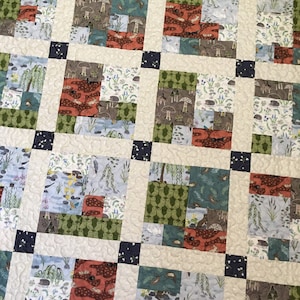 Cityscape Modern Quilt Pattern, PDF File Instant Download, Easy ...