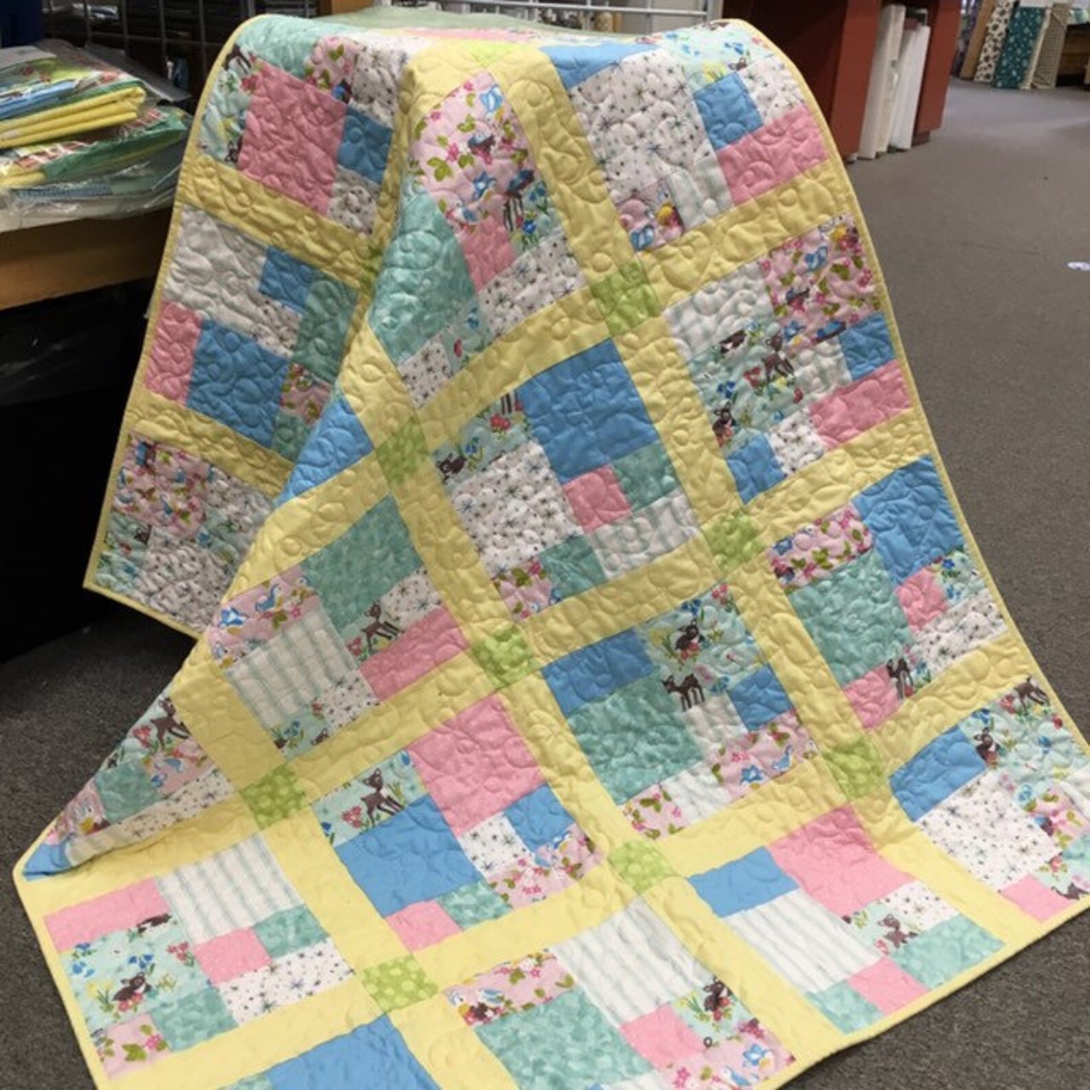 Cityscape Modern Quilt Pattern, PDF File Instant Download, Easy ...