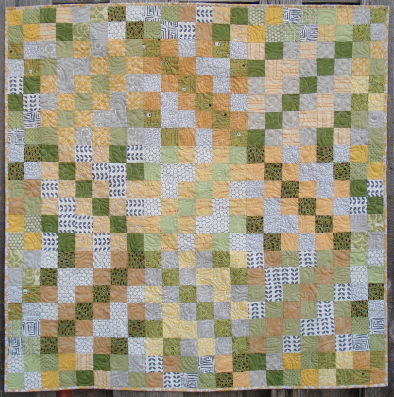 Reflections Jelly Roll Strip PDF Pattern for Scrap Quilt, Multi Size ...