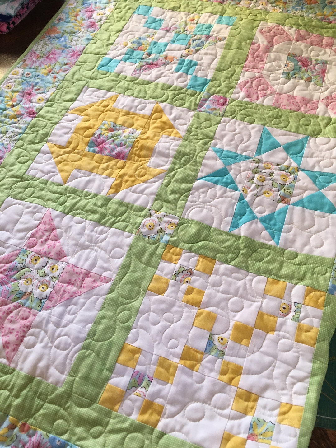 Easy Sampler Quilt Pattern, Beginner Lessons, Learn to Create 12 ...