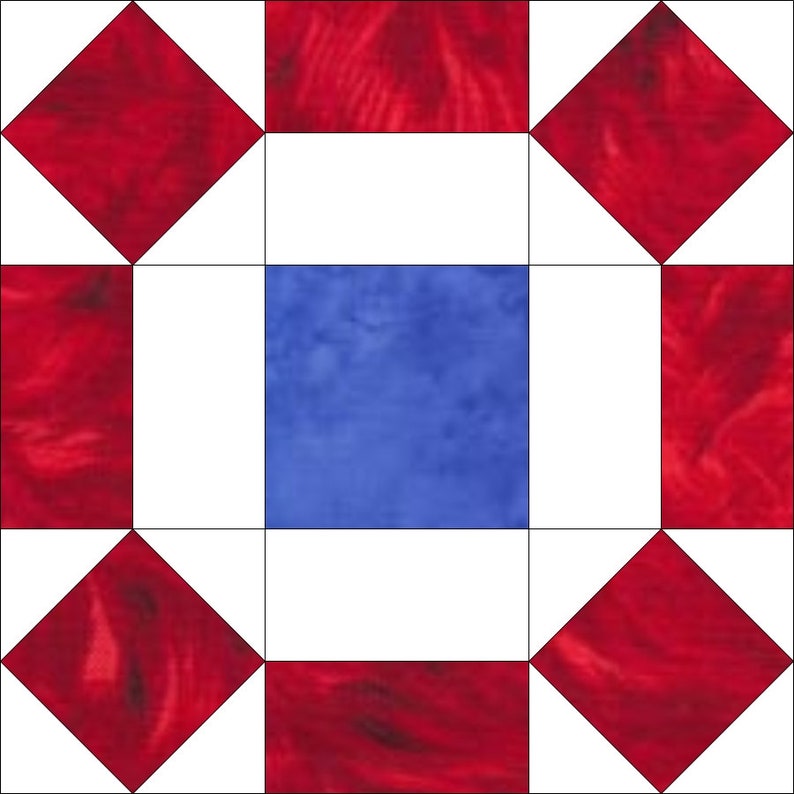 Easy Sampler Quilt Pattern Beginner Lessons Learn to Create - Etsy ...