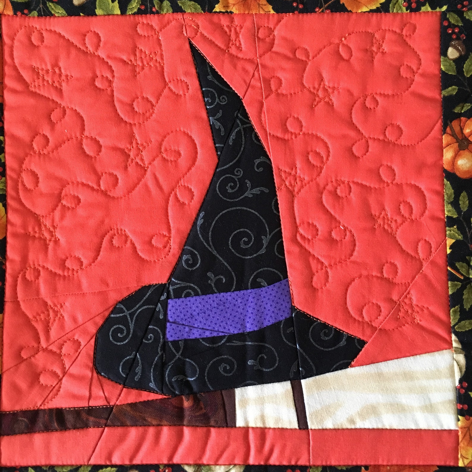 PDF Witch's Night Out Quilt Block Pattern 9 Inch - Etsy