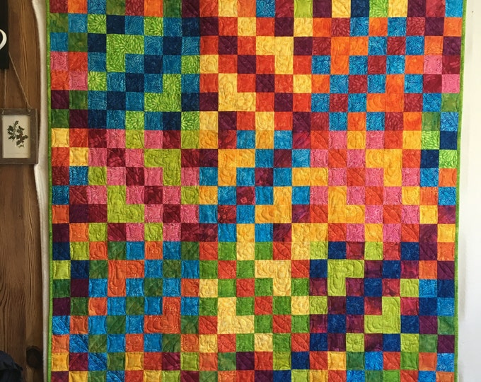 Square Step 2-1/2" Strip Quilt Pattern - Multiple Sizes - PDF Version ...