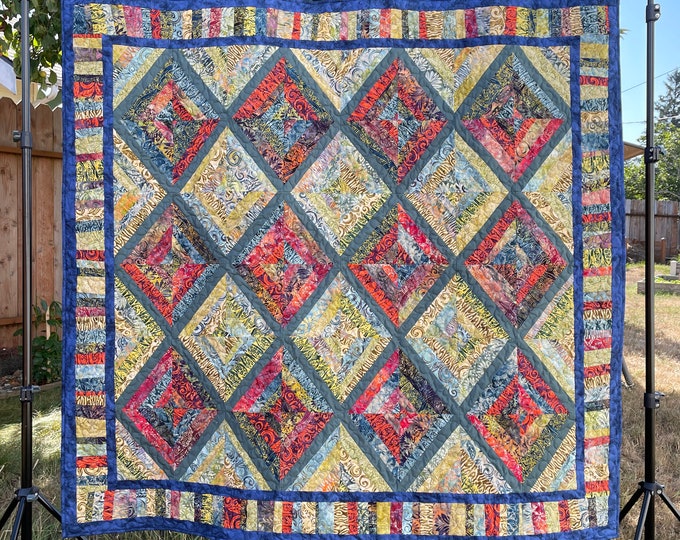 PDF Version Only Diamonds on a String Quilt Pattern - Etsy Canada