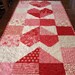 Charming Heart Table Runner PDF Quilt Pattern, 18 1/2 X 41 Inches, or ...