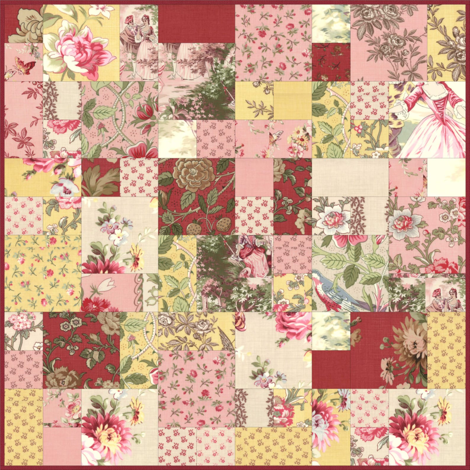 PDF Charm Square Table Runner or Table Topper Quilt Pattern - Etsy Canada