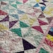 Scrappy Quilt PDF Pattern in Lap or Twin Size, Keeping Time Featuring ...