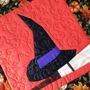 PDF Witch's Night Out Quilt Block Pattern 9 Inch Foundation Paper ...