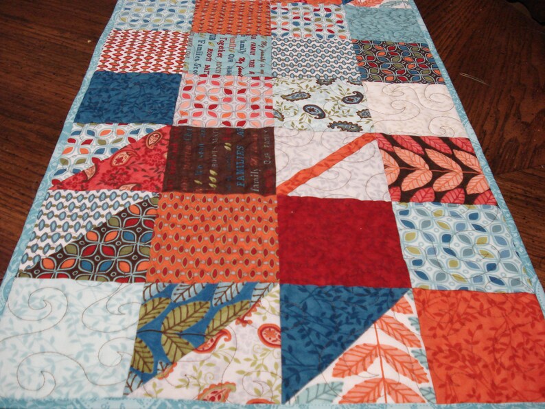 Easy Autumn Table Runner Pattern Fall Charmer Maple Leaf - Etsy