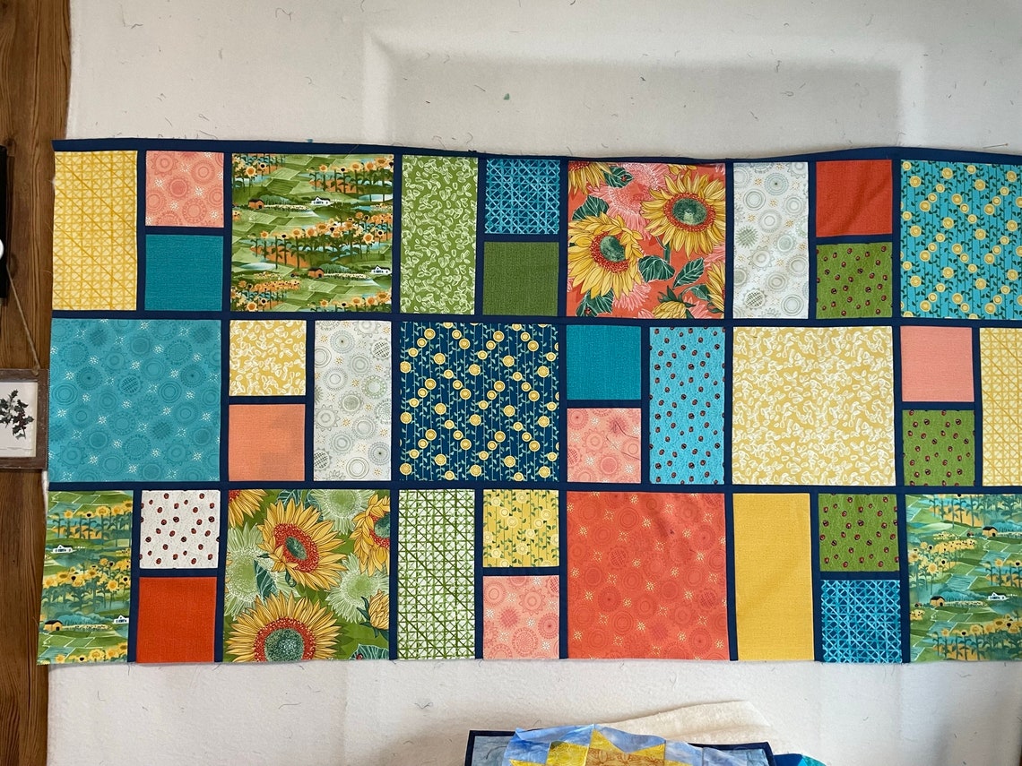 Fast Lane PDF Quilt Pattern for Quick and Easy Lap Quilt - Etsy